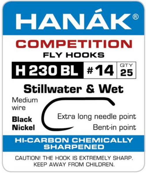 Hanák Competition Hooks Model 230 BL - Chagrin River Outfitters